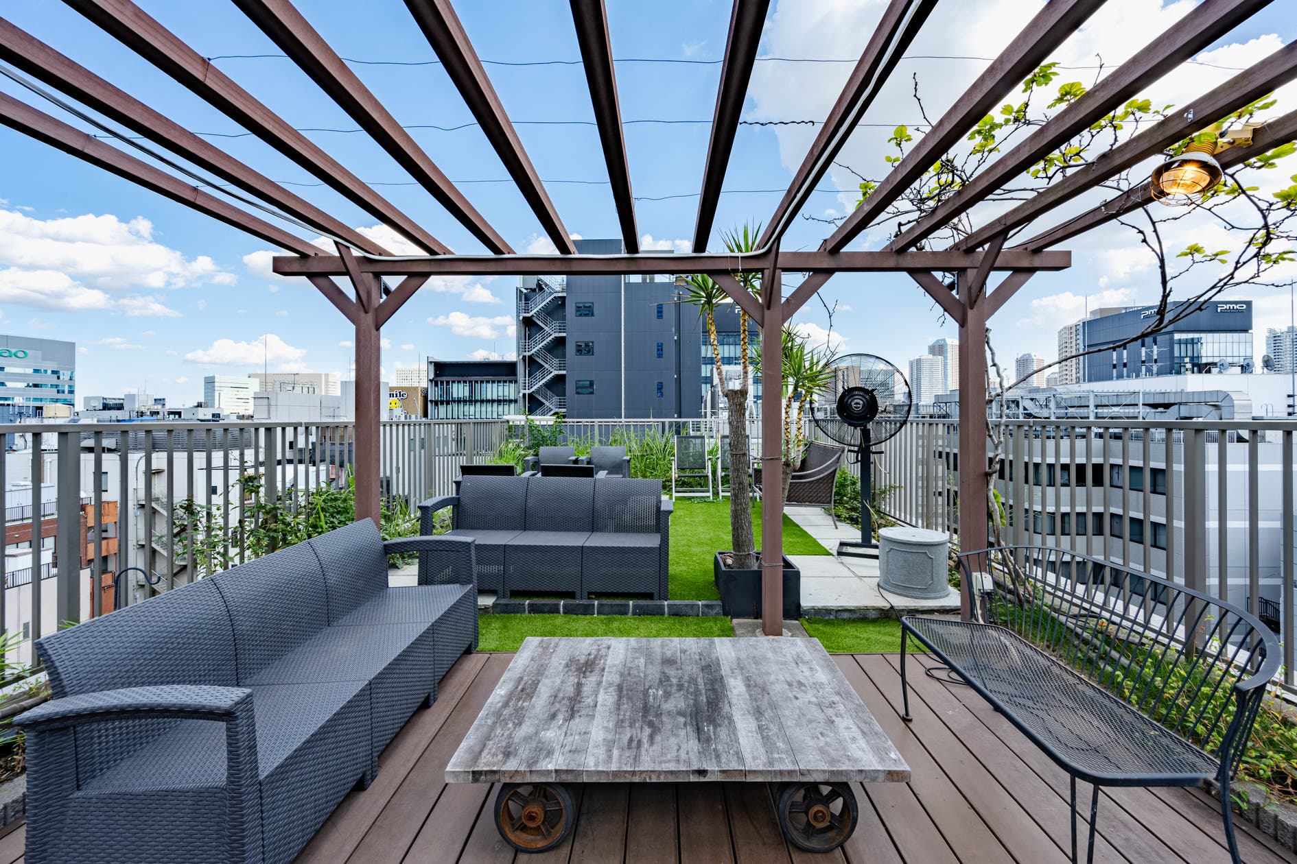 茅場町駅より徒歩3分！ルーフトップで都会を堪能するBBQ♪の写真2