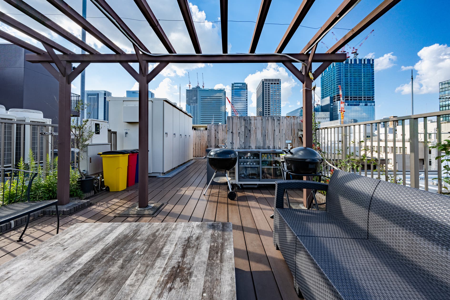 茅場町駅より徒歩3分！ルーフトップで都会を堪能するBBQ♪の写真3