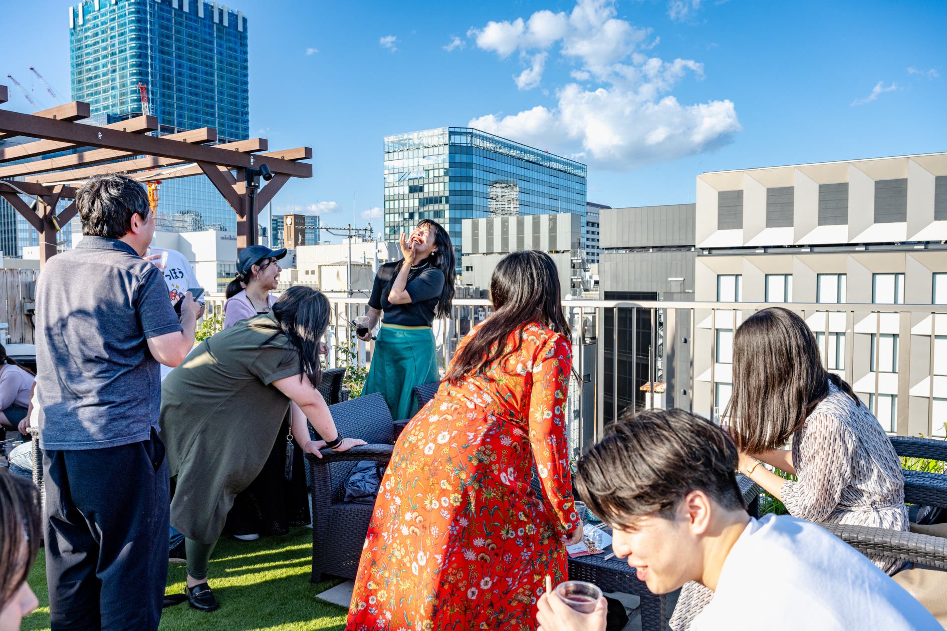 茅場町駅より徒歩3分！ルーフトップで都会を堪能するBBQ♪の写真7