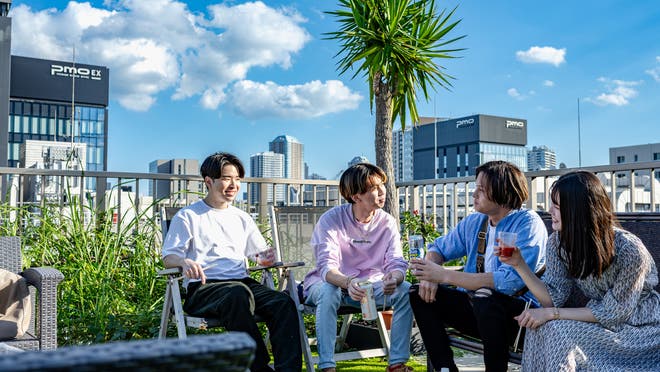 茅場町駅より徒歩3分!ルーフトップで都会を堪能するBBQ♪の写真6