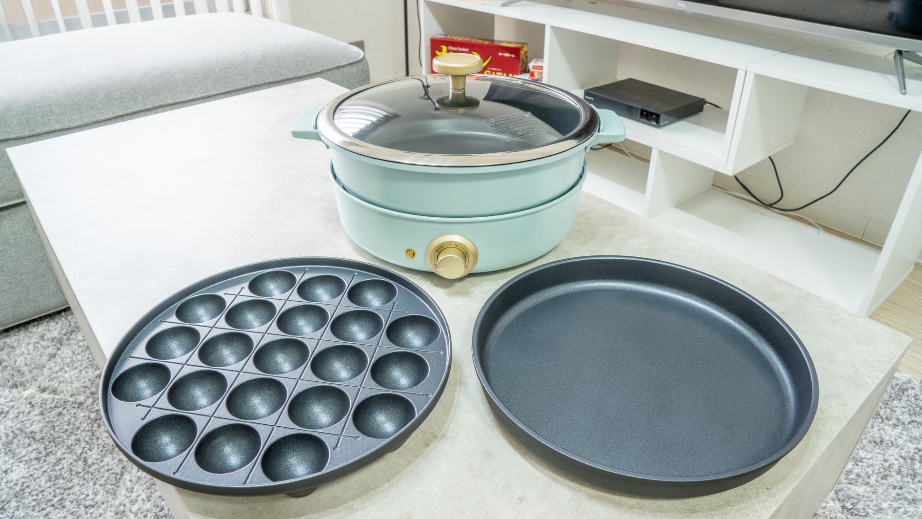 🍳たこ焼き器&ホットプレート	の画像1