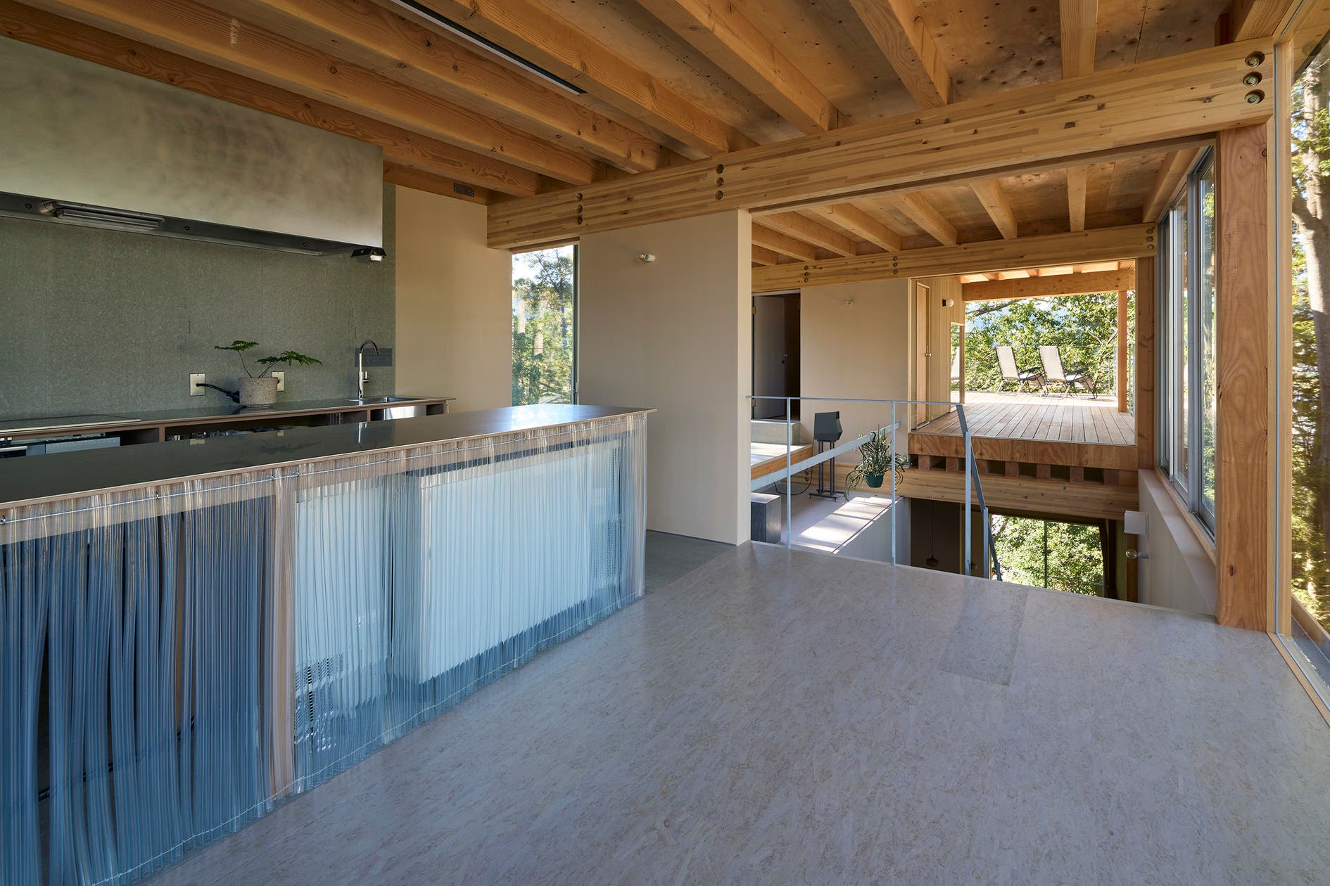 森の中にある別荘のような一棟貸し撮影スタジオの写真5