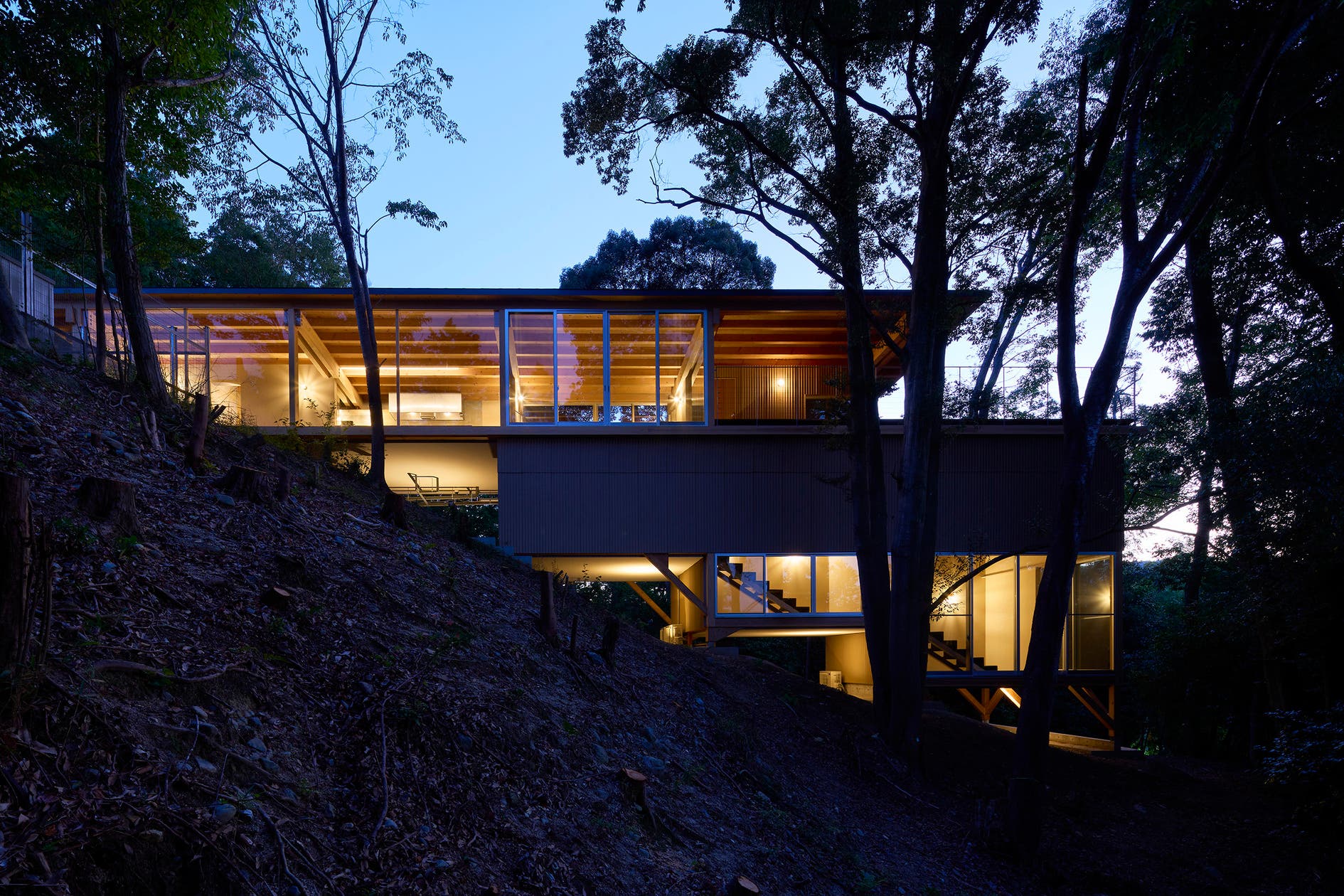 森の中にある別荘のような一棟貸し撮影スタジオの写真14