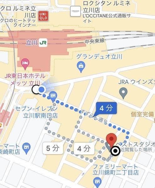 【立川駅南口徒歩4分】安い! 明るい! 駅近！ヨガ＆ダンススタジオ『ベストスタジオ立川』地域最安値の写真15