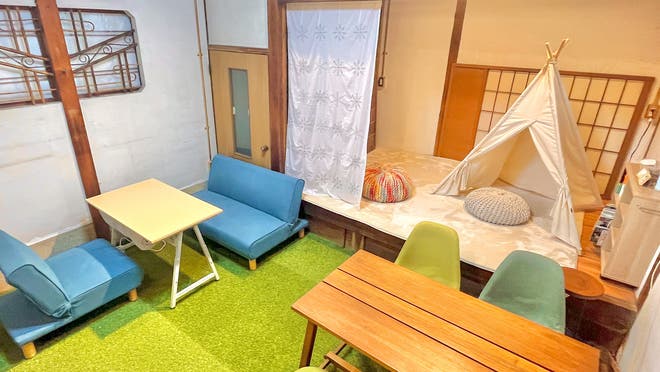 【関空2駅|泉佐野駅8分】ワークスペース/高速WiFi/web会議・出張で飛行機の待ち時間などに最適です/フリードリンク/古民家の写真8