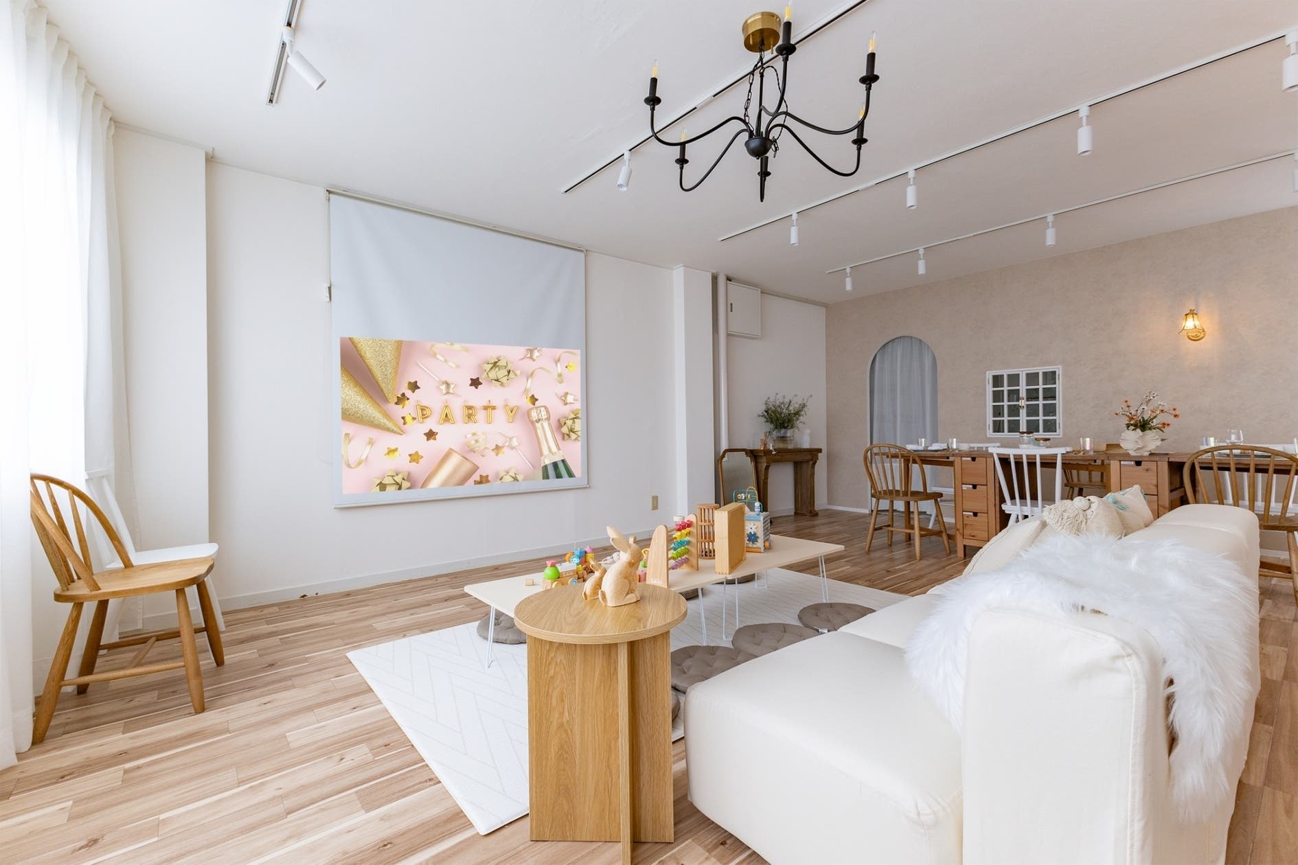 OPEN記念🎉最大30名｜7路線最寄り徒歩5分｜自然光✨ママ会🍼ベビーカー置き場オムツ台👶ゲーム機🎮 韓国スタジオ風🌸の写真27