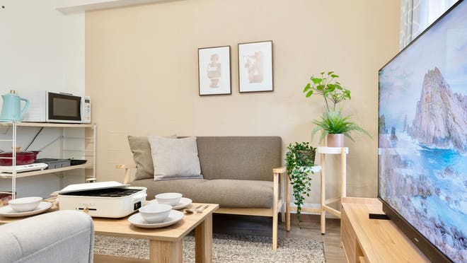 【大阪/梅田】推し活・女子会・撮影におすすめ🌸くつろぎ空間✨アマプラNetflixなど見放題☆ 換気徹底🌈/カルムの写真4