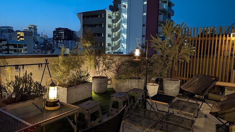 ゆっくり過ごす屋上貸切空間の写真6