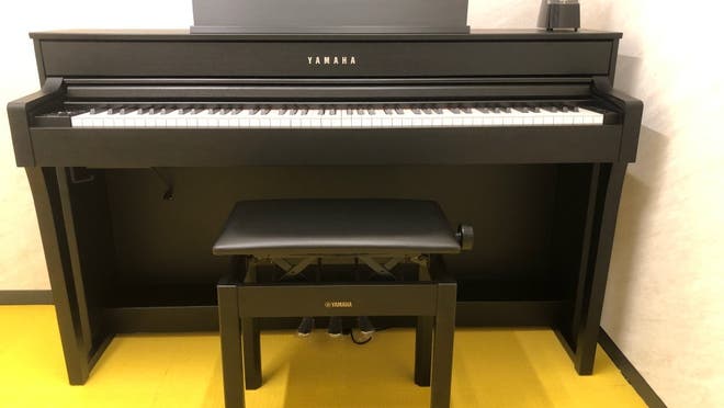 【Dスタジオ】YAMAHA木製鍵盤電子ピアノスタジオの写真2