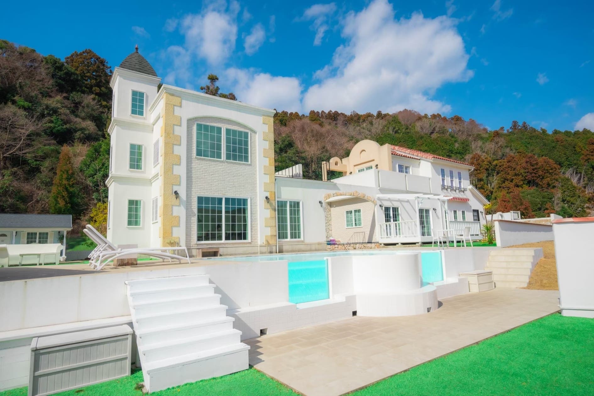 都内から60分で行ける広大な敷地の大型リゾートスタジオ、温水プールや庭、自然光が溢れる屋内外に多数のシチュエーションの写真5