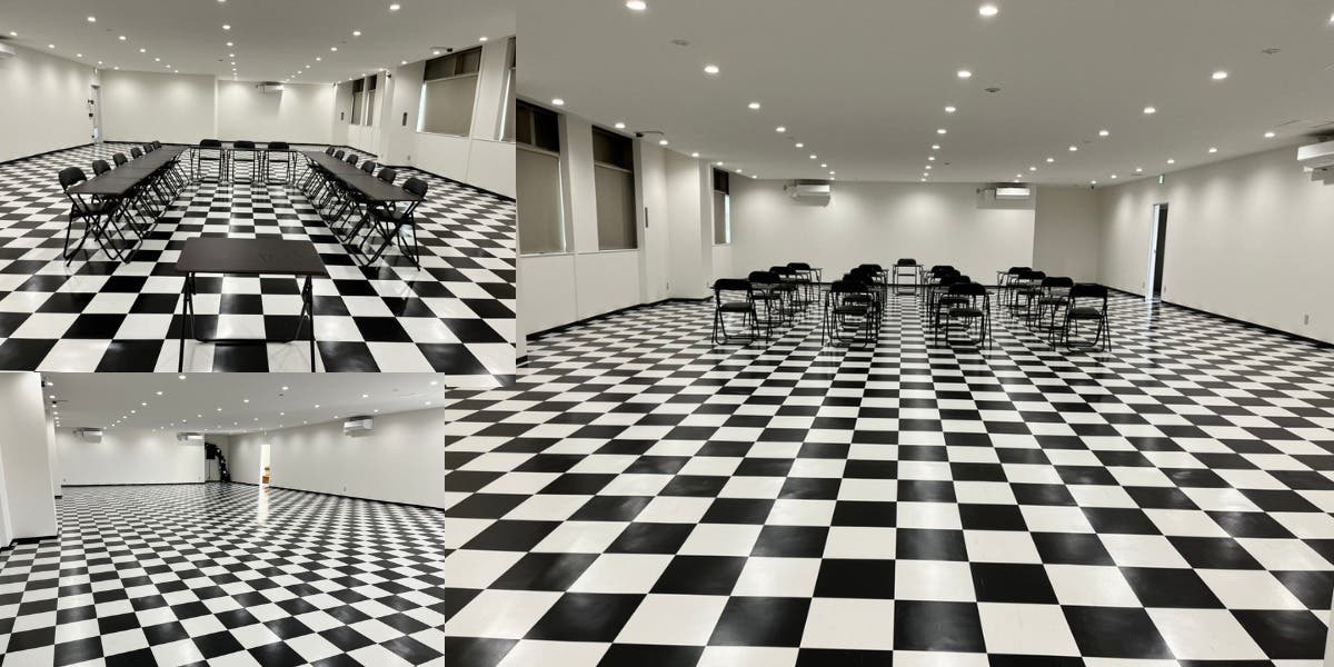 はこプレイス3Ｆ【アダプトホール】175㎡のワンフロアーで多種多様にご利用いただけますの写真1