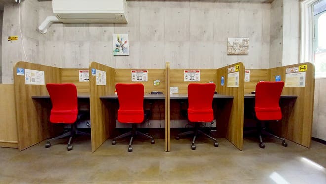 <ONLYONE TIMEOFFICE F2>⭐️光回線導入!⭐️大阪梅田駅から1本✨24時間営業!テレワーク/Web会議/面接の写真1