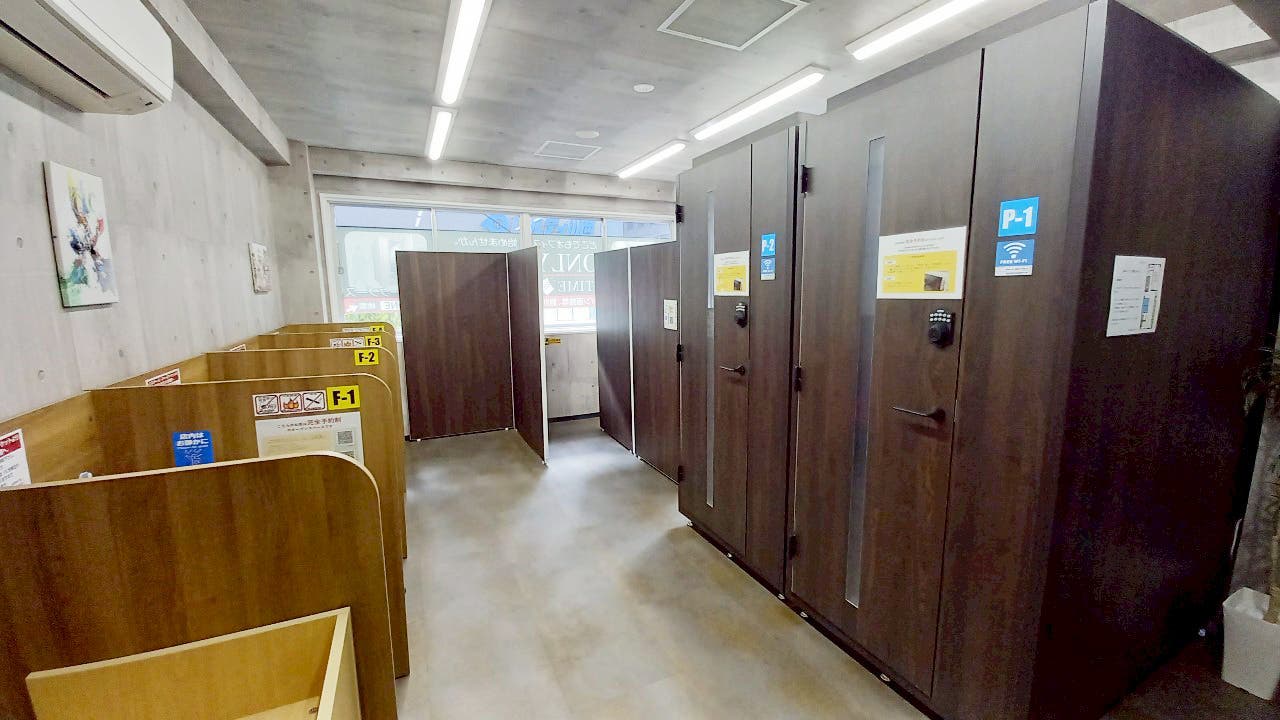 ＜ONLYONE TIMEOFFICE F2＞⭐️光回線導入！⭐️大阪梅田駅から1本✨24時間営業！テレワーク/Web会議/面接の写真6