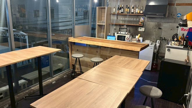 大名の中心地。テラス付きの完全個室利用可能スペース。BBQプラン大好評!ギャラリー利用可能!の写真2