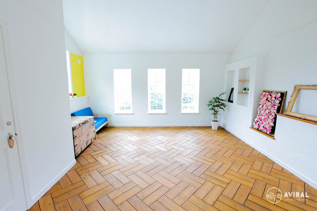 都内から60分で行ける広大な敷地の大型リゾートスタジオ、温水プールや庭、自然光が溢れる屋内外に多数のシチュエーションの写真13