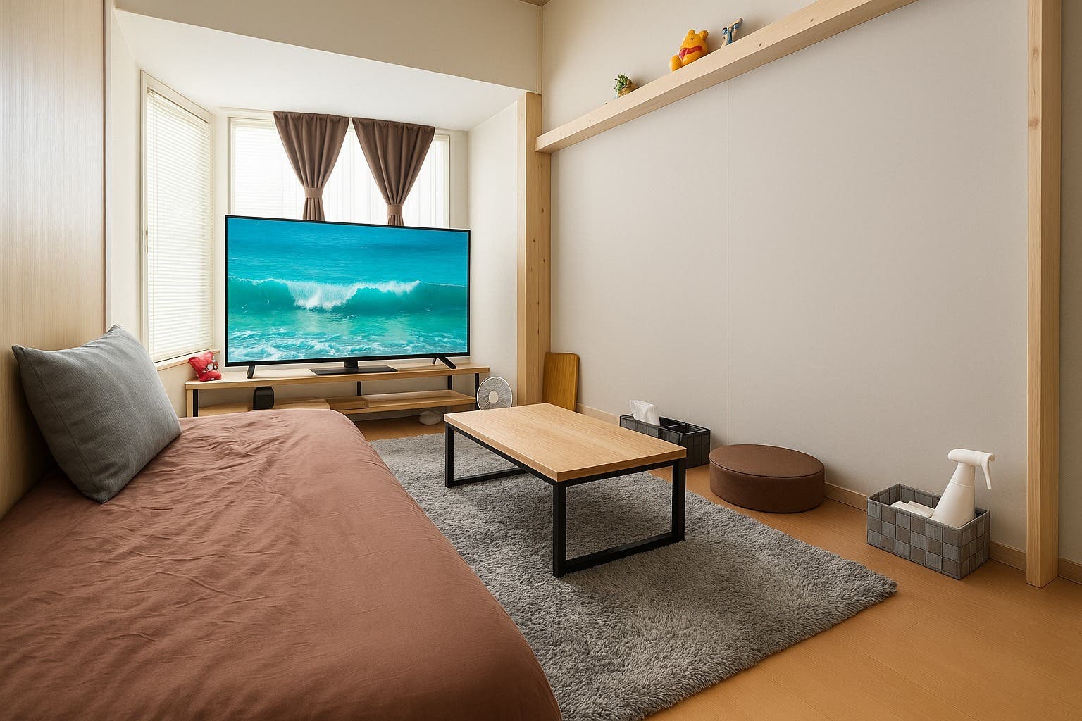 Netflix/Youtube/Amazon prime見放題📺駅徒歩3分✨BRUNO飲み会🍺ボードゲーム✨高速Wifi✨の写真3