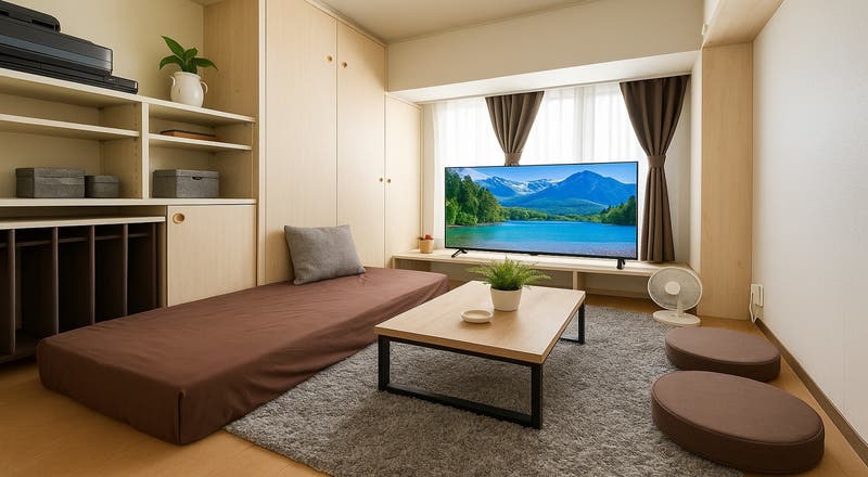 Netflix/Youtube/Amazon prime見放題📺駅徒歩3分✨BRUNO飲み会🍺ボードゲーム✨高速Wifi✨