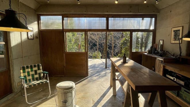 多摩川を見下ろせる半屋外のプライベートスタジオ(飲酒不可)の写真1