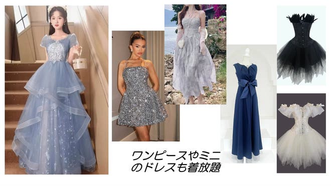 【花と蝶と妖精たちの物語】白基調|4面採光|特大ケーキ|巨大蝶|チャペル|階段|時計台|ドレス着放題!|撮影機材無料!の写真20