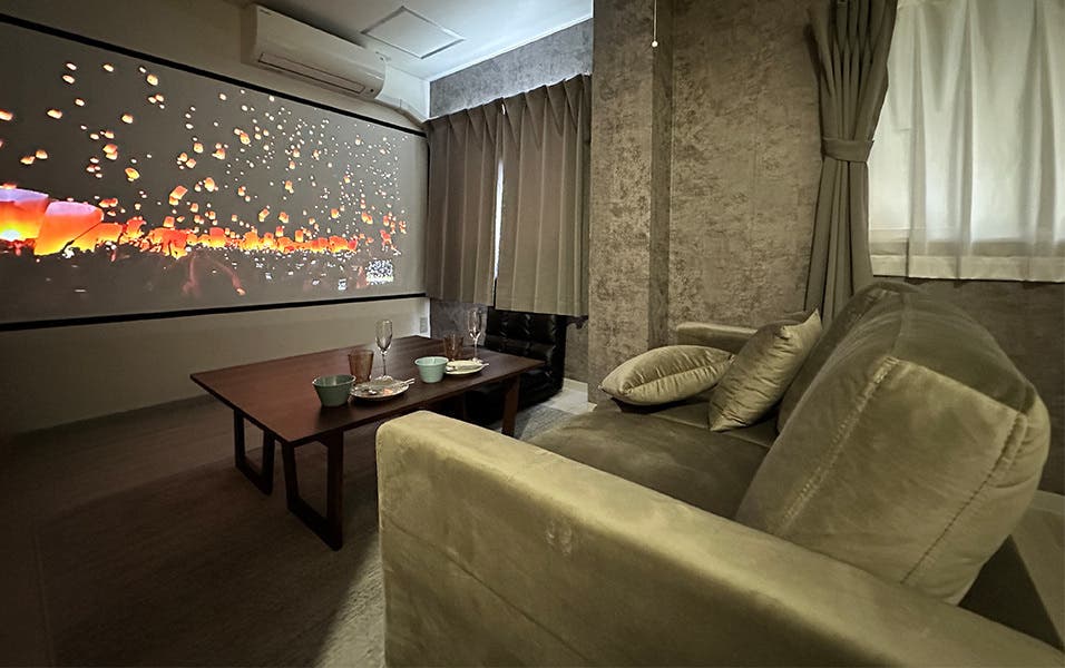 ✨🎮天神橋筋商店街直結！防犯カメラなし🎥24H⏰デート💕高性能プロジェクター🎬大人気ゲーム🎮高速Wifi⚡ゴミ捨て場✨の写真15