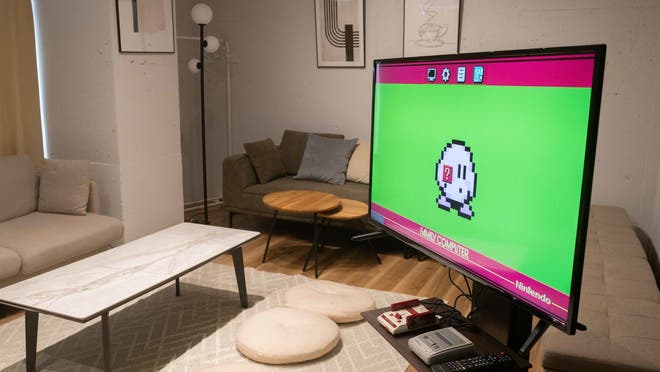 【R7.6.24エアコン新調】天文館駅から徒歩3分✨ 有名ゲーム機/100インチスクリーン、プロジェクター/鍋・たこ焼き器も!の写真3