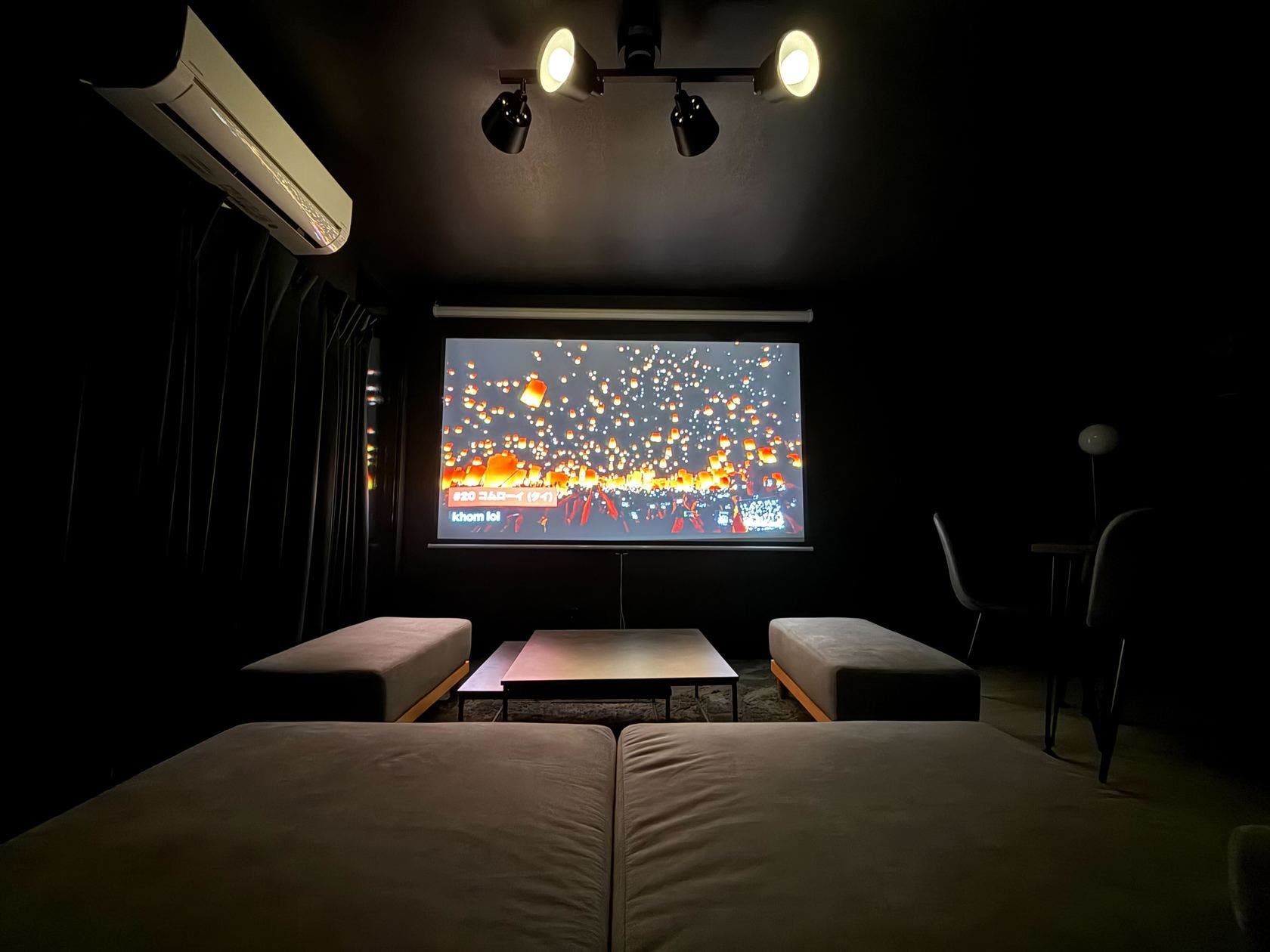 スペモ🎥クリスマス🎄柏駅4分🚶‍♀️映画鑑賞🎥プロジェクター👀デート💖パーティー🎉ゲーム🎮613_CINEMA柏の写真8