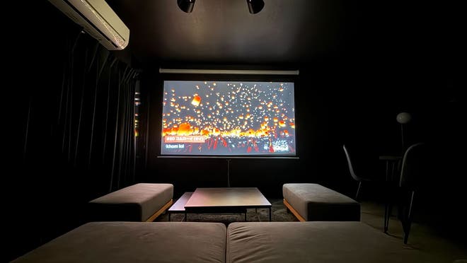 スペモ🎥クリスマス🎄柏駅4分🚶♀️映画鑑賞🎥プロジェクター👀デート💖パーティー🎉ゲーム🎮613_CINEMA柏の写真8