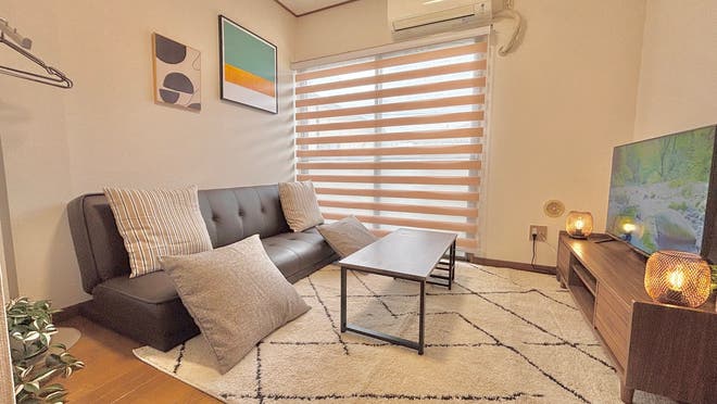 【先着100組限定格安プラン】駅徒歩3分✨BRUNO飲み会🍴🍹Netflix映画見放題🤩ボードゲーム8種類✨高速Wifi✨の写真1