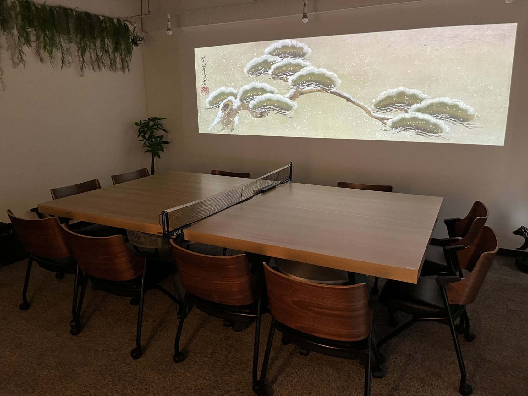 駅近❗120㌅4Kプロジェクター👀自由自在な新会議室✨クロスゲート三田・田町🏙卓球🏓映画鑑賞🎥の写真27