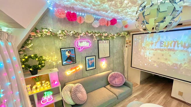 ゴミ引取無料🗑️🉐駅1分✨大人気ゲーム機🎮プロジェクター🎥ごろごろマットレス🛏️飲み会🥂パーティー🎉デート💕誕生日会🎂撮影📸の写真1