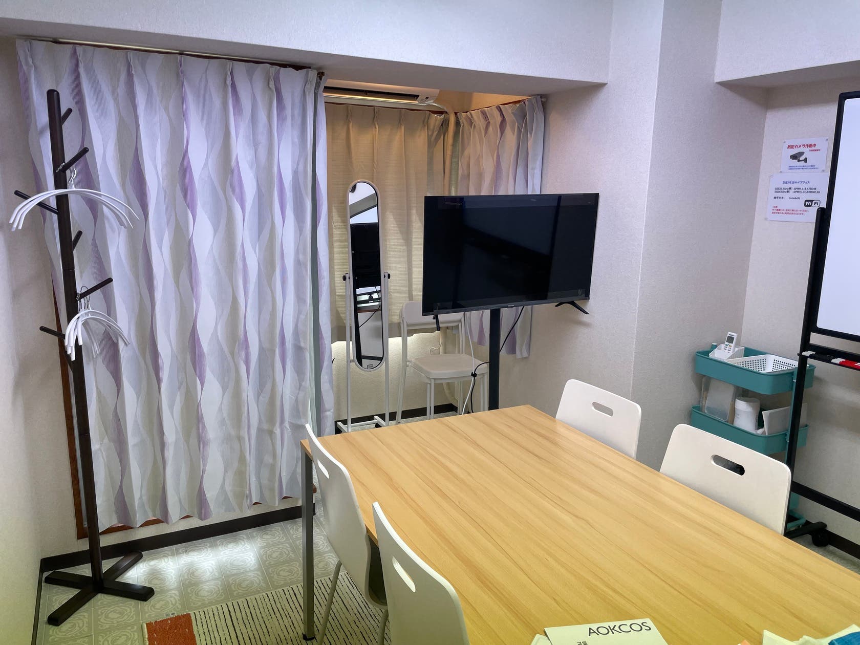 荻窪駅2号店/女性利用多数【即予約可・高速度WiFi】各種教室、会議、商談、面接、研修、撮影、ボドゲ、自習等に最適な個室スペースの写真6