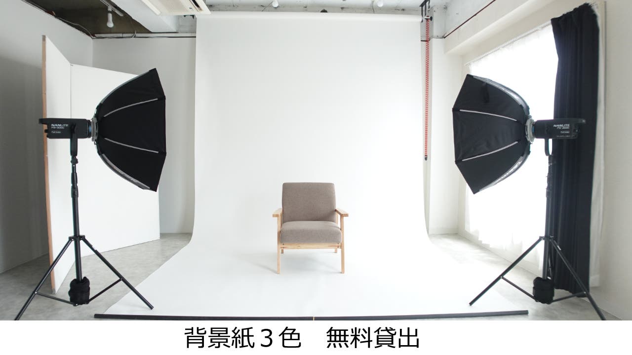 【中野7分】白壁＋アーチ＋ウッド壁｜フルカラーLEDライト＋背景紙無料｜【人物撮影｜ペット可】の写真3