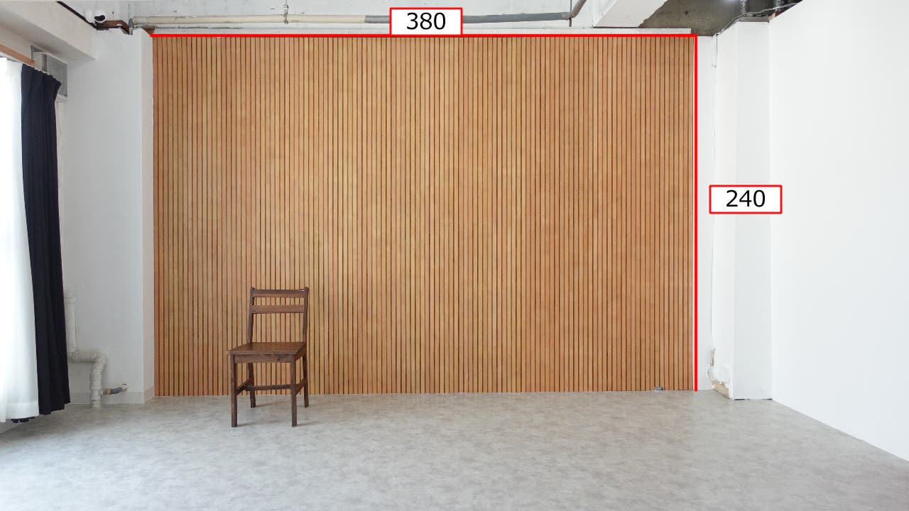 【中野7分】白壁＋アーチ＋ウッド壁｜フルカラーLEDライト＋背景紙無料｜【人物撮影｜ペット可】の写真7