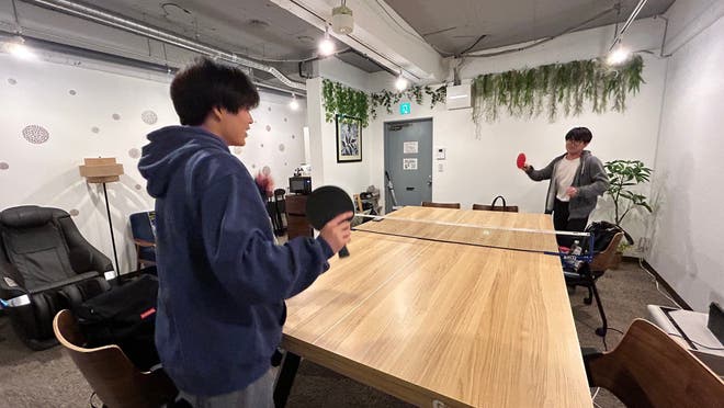 駅近❗120㌅4Kプロジェクター👀自由自在な新会議室✨クロスゲート三田・田町🏙卓球🏓映画鑑賞🎥の写真7