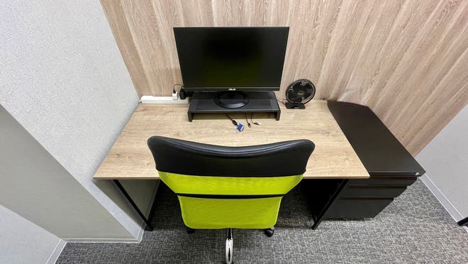 ブース01【蒲田駅5分】オプション料金0円で設備・備品使い放題♪完全個室★無料WiFi♪同フロア内に他のブースあり!の写真2