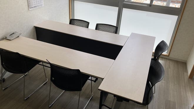 ◆開南 応接室【~9名】◆時間貸しの写真1