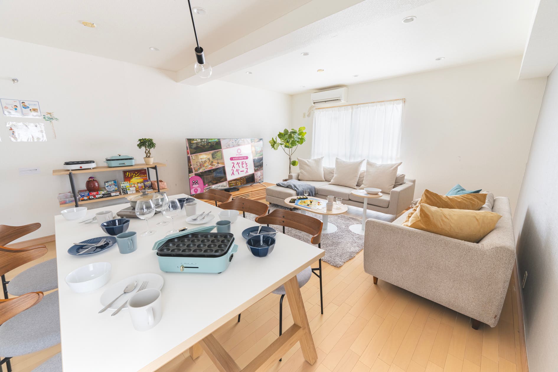 スペモ🏠クリスマス🎄心斎橋5分😍パーティー✨ボードゲーム♟️飲み会🍻打ち上げ✨女子会🎀自然光.654_Oasis心斎橋の写真1