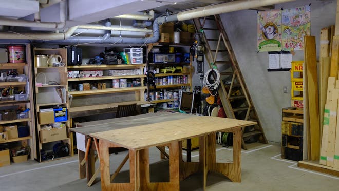 本格的な設備のある作業アトリエの写真4