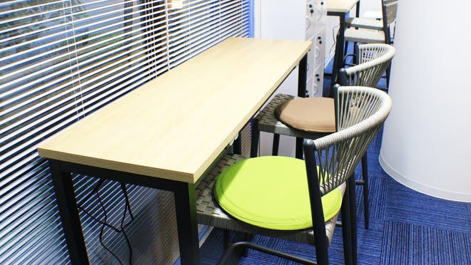 【大井町Kanoa・フリー席】駅徒歩5分!Wi-Fi 7・フレッツ光クロス対応・各席コンセントあり・飲食OKの写真5