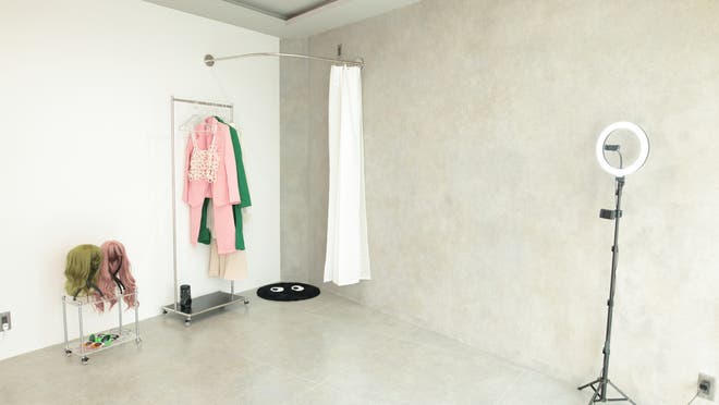 【西元町駅徒歩3分/1階】完全個室!3色の背景×韓国っぽ空間/衣装&アイテム使い放題/オプション料金なし!の写真6