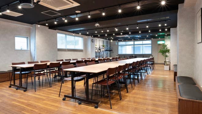 渋谷駅1分🚃最大86名着席🎉ステージ付き超大型スペース🎤懇親会/イベント/ビジネス利用に♪の写真2