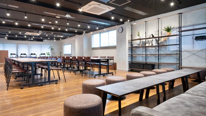 渋谷駅1分🚃最大86名着席🎉ステージ付き超大型スペース🎤懇親会/イベント/ビジネス利用に♪の写真23