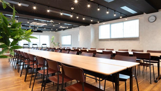 渋谷駅1分🚃最大86名着席🎉ステージ付き超大型スペース🎤懇親会/イベント/ビジネス利用に♪の写真24