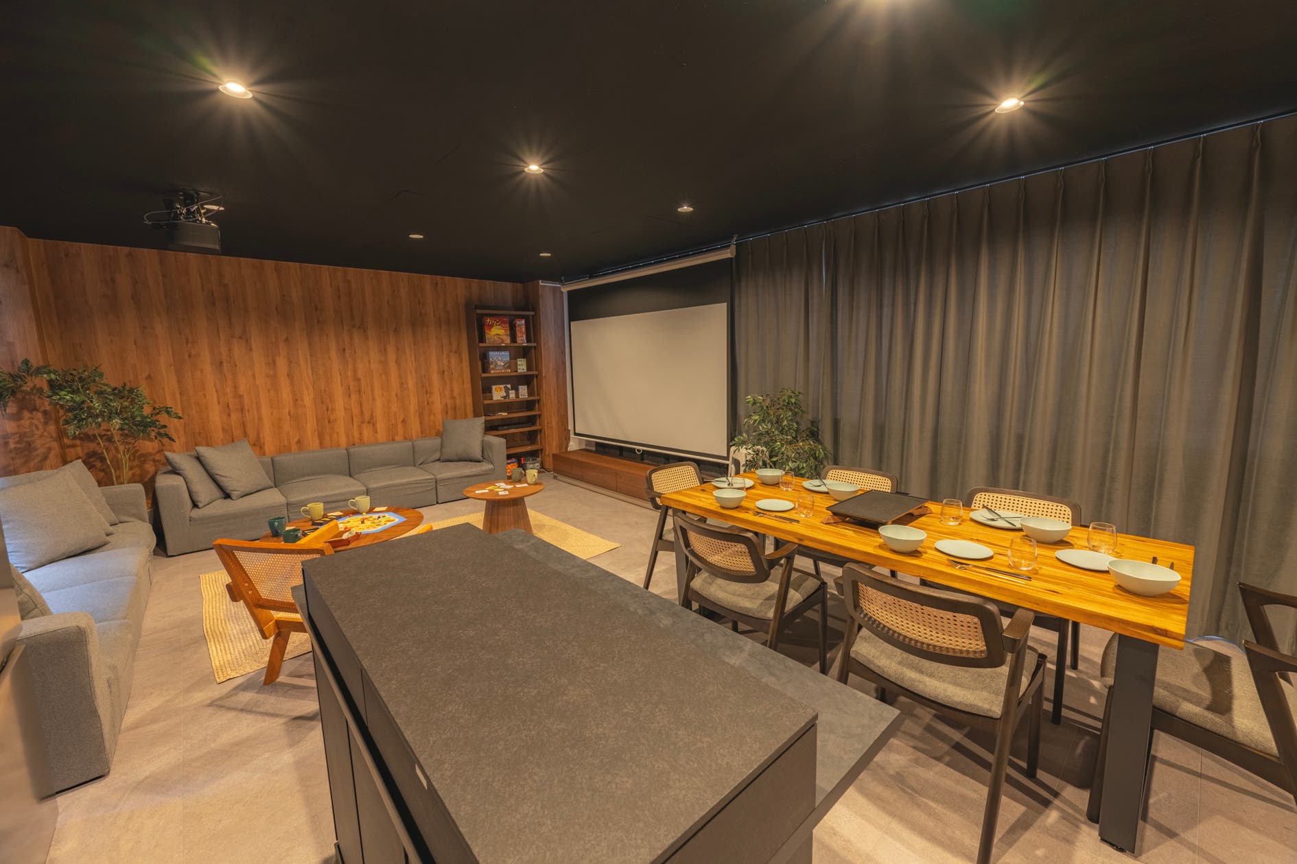 スペモ🏠️忘年会🍺押上駅3分🚶‍♀️パーティー🎊プロジェクター🎥ボドゲ🎲映画鑑賞✨️628_LIVING押上の写真7