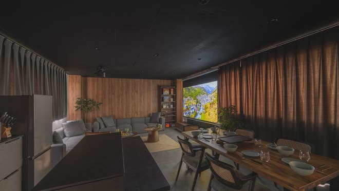 スペモ🏠️忘年会🍺押上駅3分🚶♀️パーティー🎊プロジェクター🎥ボドゲ🎲映画鑑賞✨️628_LIVING押上の写真9