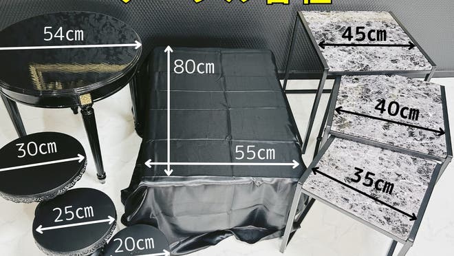 【移転のため2025年11月30日まで!!】天神・大名/💜黒×ゴシック×姫系撮影スタジオ💜/推し活/生誕祭/コスプレの写真8