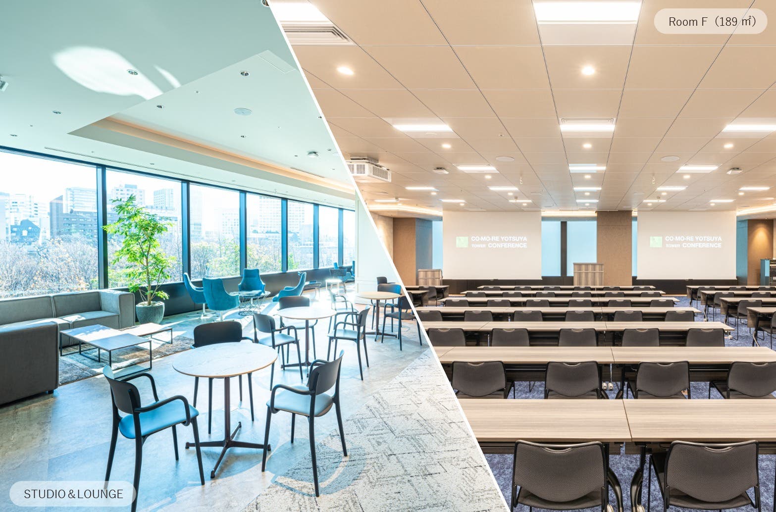 【深夜早朝／土日祝の利用もOK】【コモレ四谷タワーコンファレンス】Room Fの写真1