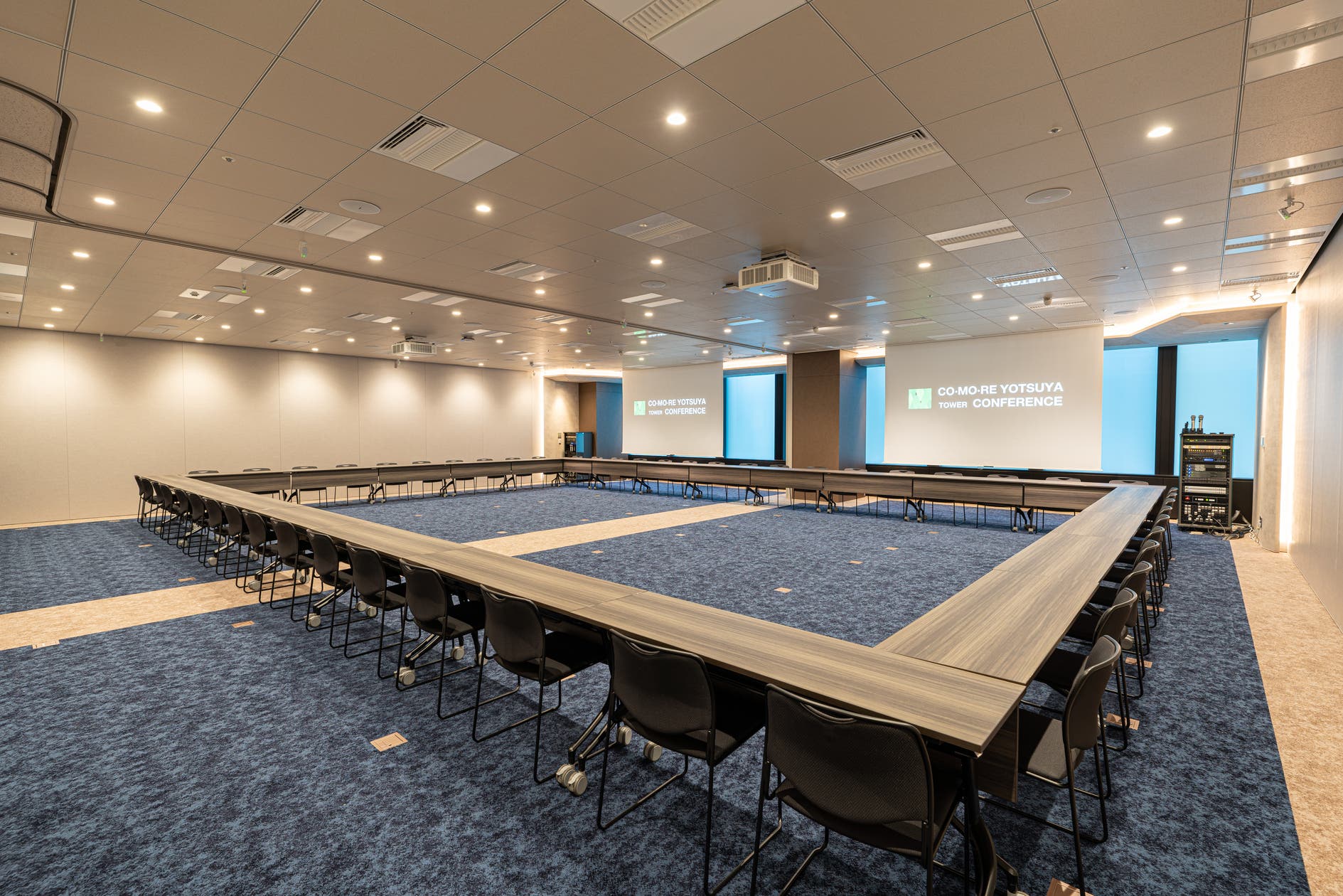 【深夜早朝／土日祝の利用もOK】【コモレ四谷タワーコンファレンス】Room D+Eの写真6
