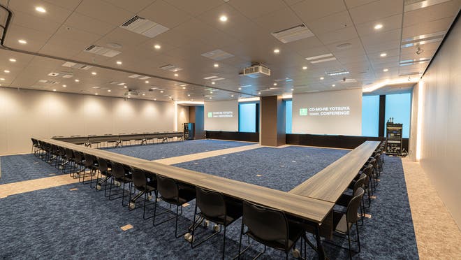 【深夜早朝/土日祝の利用もOK】【コモレ四谷タワーコンファレンス】Room D+Eの写真8