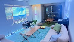⭐️最高の推し活空間はココです⭐️110インチプロジェクターで動画が見放題🎞️✨新大阪駅徒歩5分🏠🎉の写真2